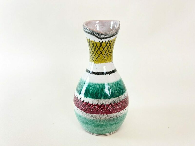 Ziegler Schaffhausen Mid Century Swiss Ceramic Vase | Vinterior