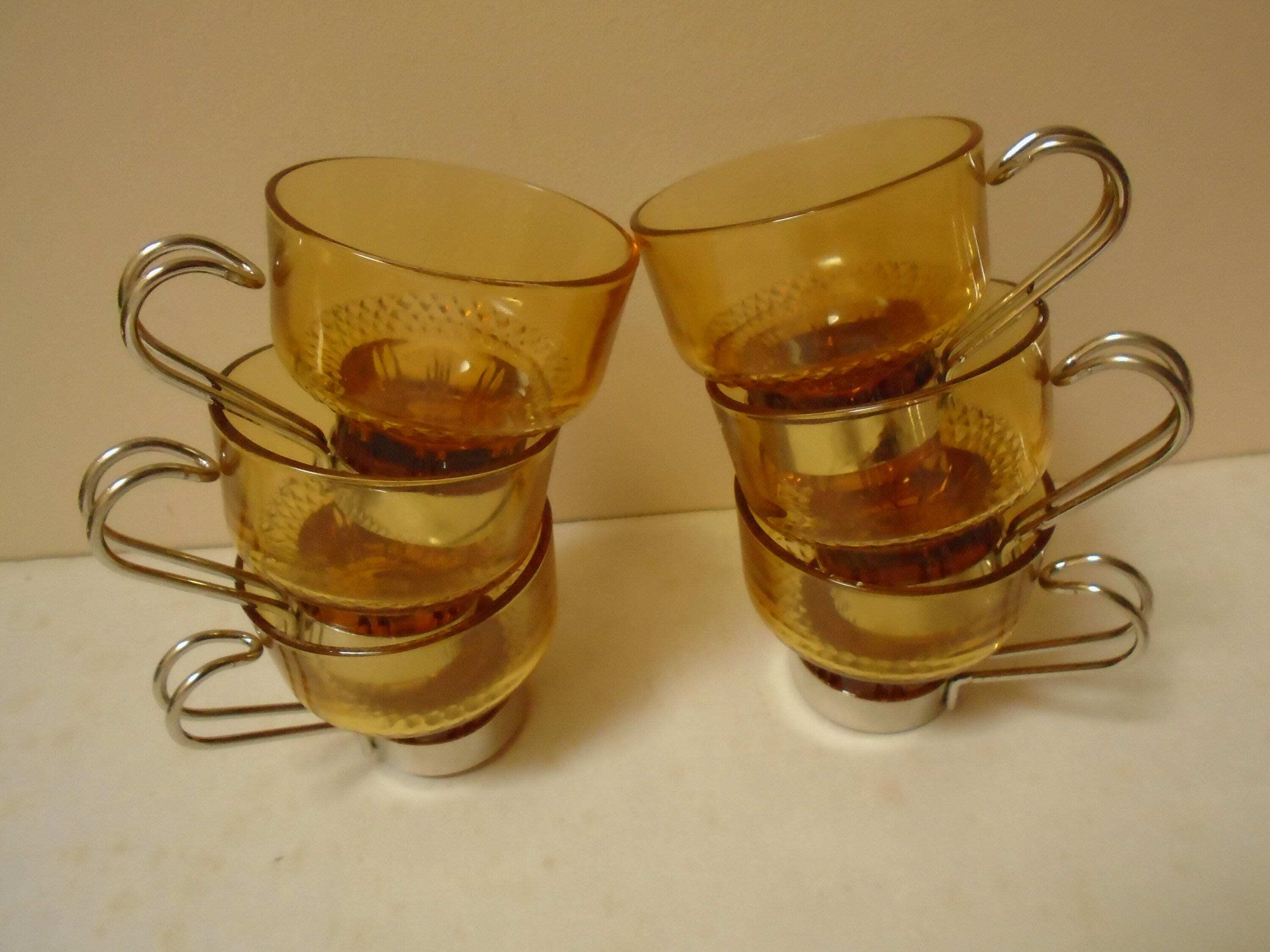 Italian glass coffee cups store