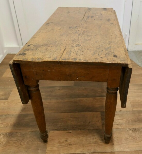 pine drop leaf table