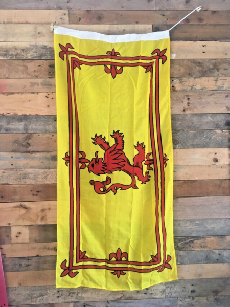 scottish flag yellow