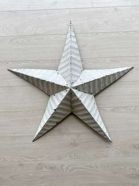 Large Amish Tin Barn Star, 21st Century | Vinterior