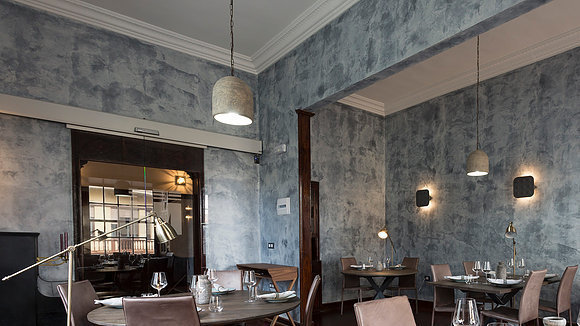 Industrial Hedera Concrete Pendant Light in Grey | Vinterior