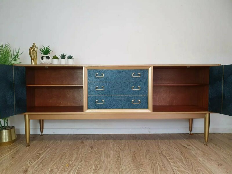 Gold G Plan Tola Credenza Sideboard G Plan Vinterior