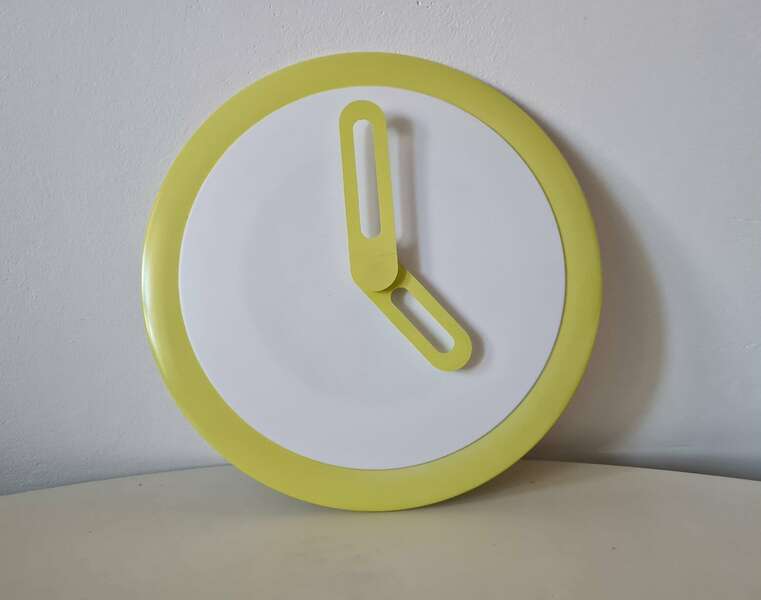 Vintage Pop Art Memphis Milano Style Wall Clock | Vinterior