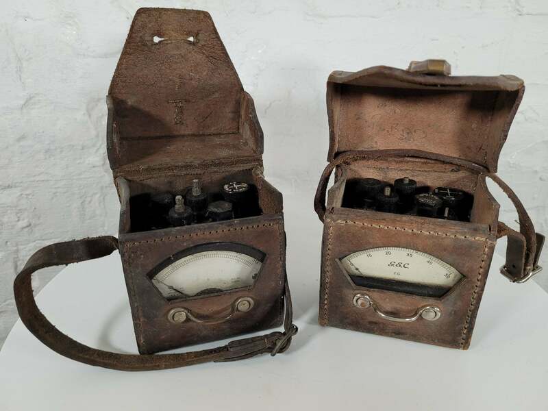 Vintage Gpo Test Meters / Voltmeter / Ammeter / Electrical Testing ...