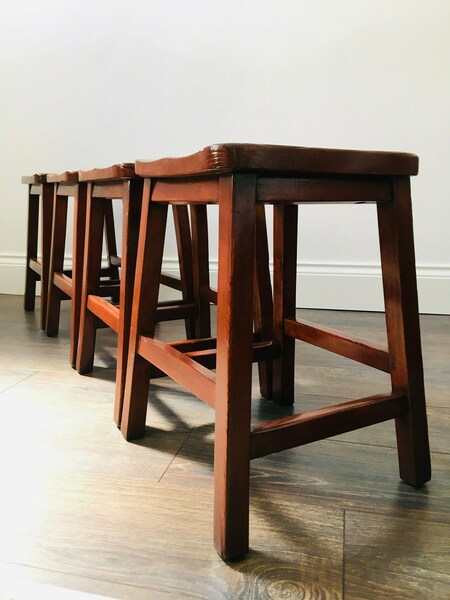 old science lab stools