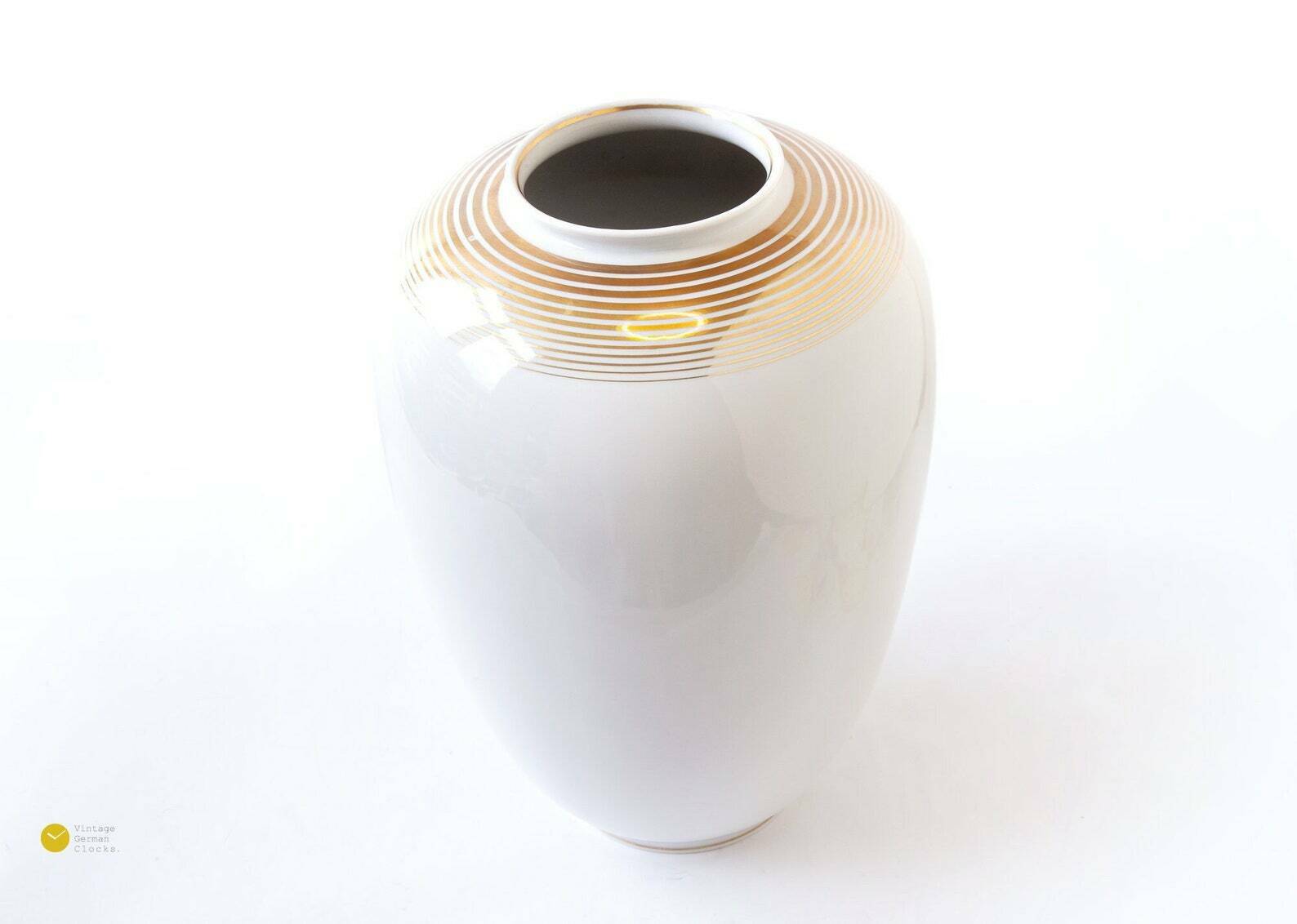 Bauhaus Weimar Xl Porcelain Vase Svea Art Deco Mid Century Op Pop Art ...