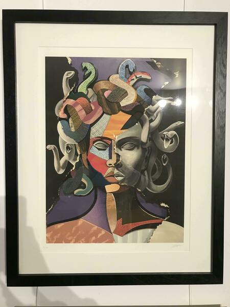 Medusa Artist Proof Of Only Jacob Hess Is A Self Taught Artist Who ...