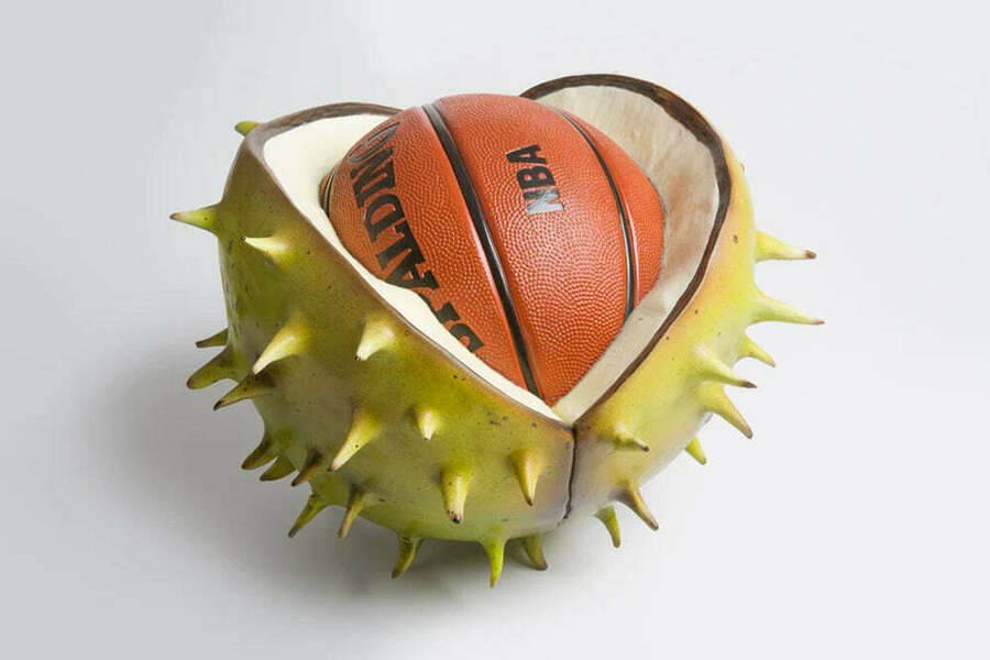 Divide And Conker Ceramic Sculpture | Vinterior