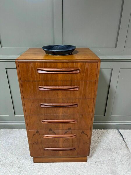 G Plan Chest Of Drawers Teak 6 Drawers Fresco Range Circa 1970’s Vgc ...