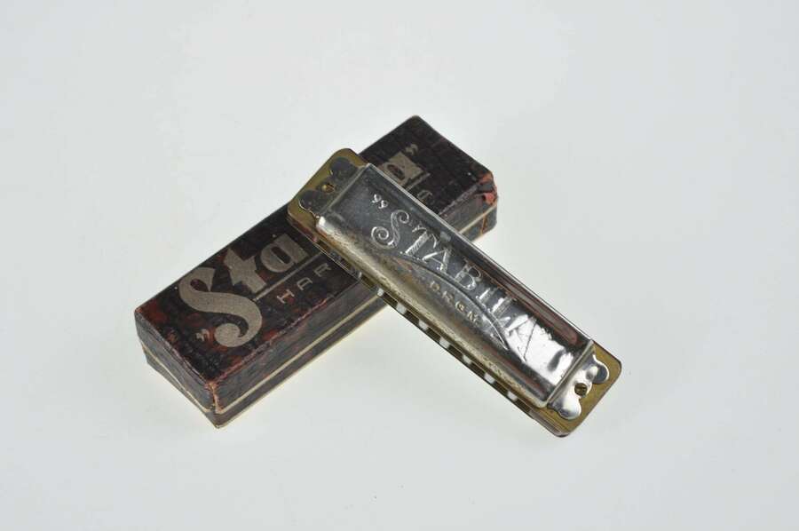 Vintage Stabila Harmonica With Original Box, Mouth Organ, Antique ...