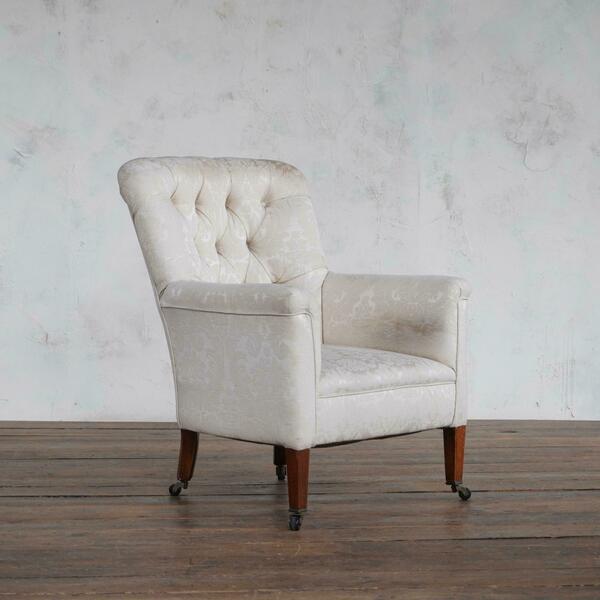 Antique Button Back Chair, 1800s | Vinterior