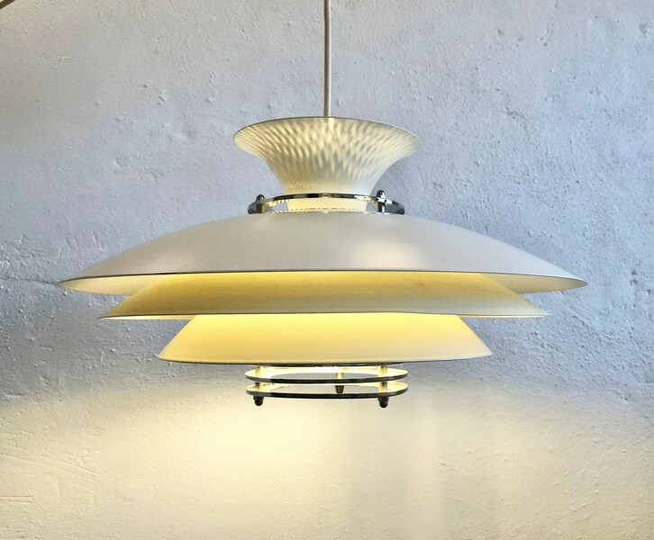 Danish Postmodern Minimalist Multilayer Large White Ceiling Lamp Design ...