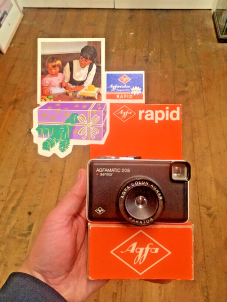 Rare Vintage 1960's Agfa Rapid Agfacolor Pos Christmas Shop Display ...