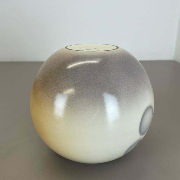 Colorful Bauhaus Ceramic Pottery Vase By Karlsruher Majolika, Germany ...