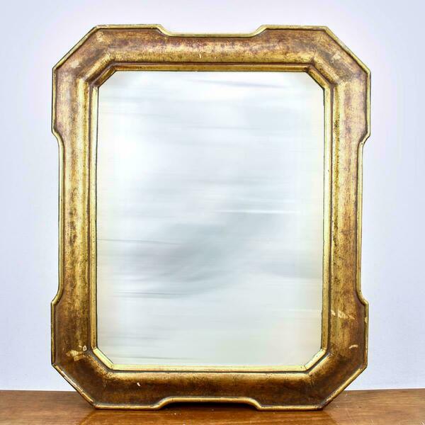 Vintage Mirror In Early 1900s Gilded Wood | Vinterior