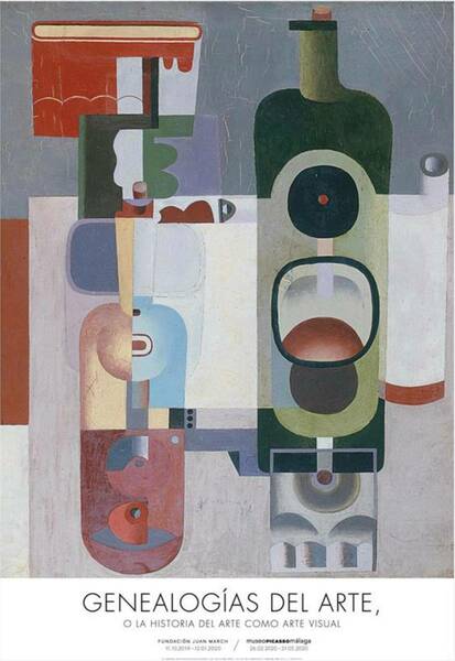 Le Corbusier Exhibition Poster Two Bottles (Deux Bouteilles) Beautiful ...