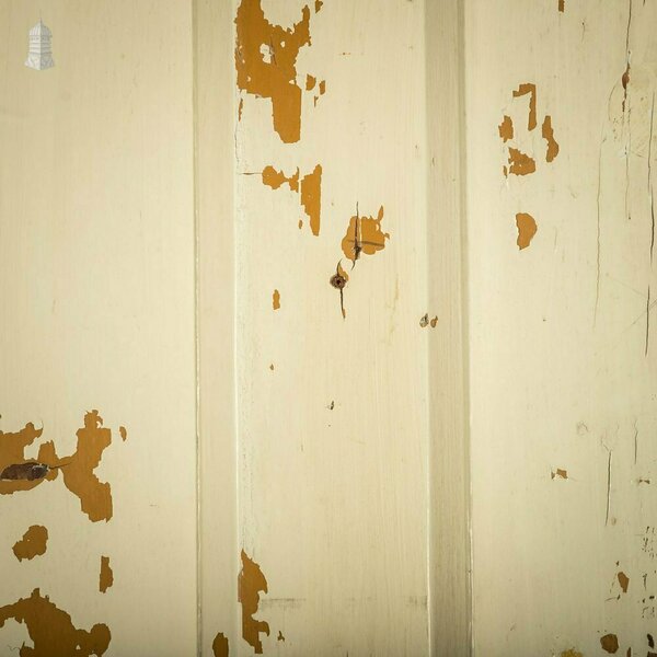 Pitch Pine Door, 6 Panel With Stop Chamfer Detailing | Vinterior