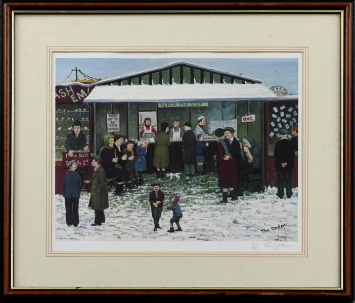 Limited Edition Print By Tom Dodson. The Soup Kitchen | Vinterior