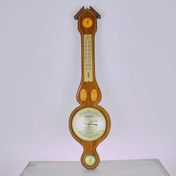 Carved Wall Barometer | Vinterior