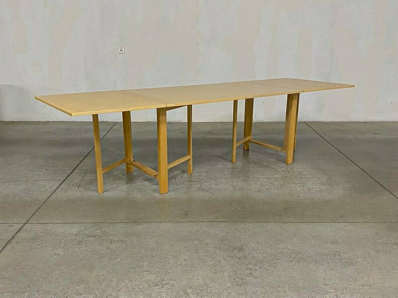 Maria Flap Folding Dining Table By Bruno Mathsson For Firma Karl ...