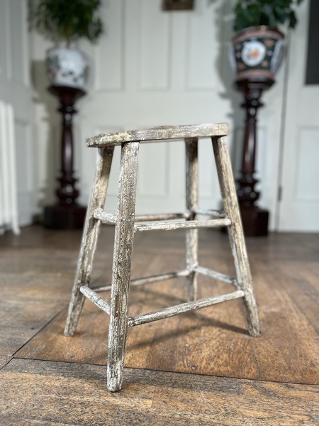 19th Century Vernacular Lacing Stool | Vinterior