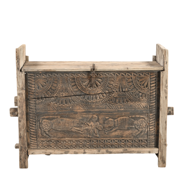 Sandook Ancient Himachal Chest No. 8 | Vinterior