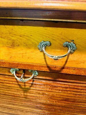 Antique Counter With Shutter, 1900s | Vinterior