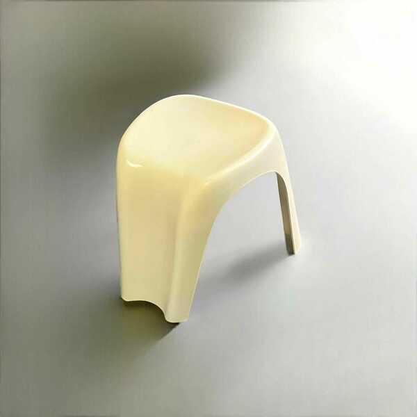 Retro Futuristic Seating Stool 'Stack' Bilumen 1970s Minimalistic ...