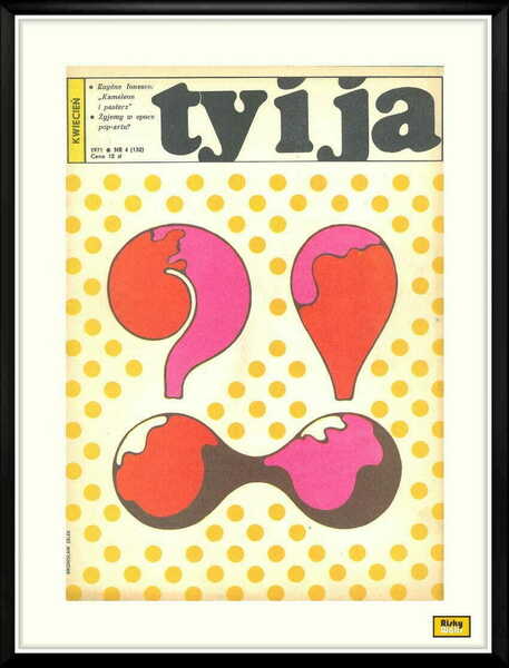 The Cover Of The Monthly Magazine Ty And Ja, Cars. Bronisław Zelek, 04/ ...