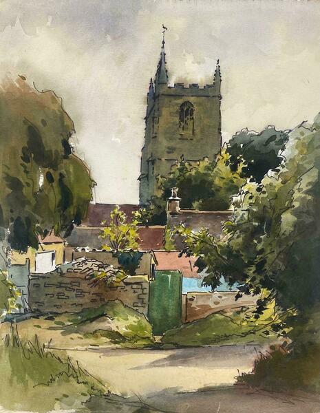 Frank Duffieldbritish Mid 20th Century Impressionist Painting The ...