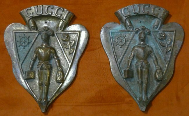 Guccio Gucci High Relief Coat Of Arms In Cast Bronze, Italy, 20th ...