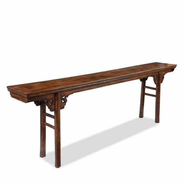 Antique Chinese Red Elm Altar Table 19th Century | Vinterior