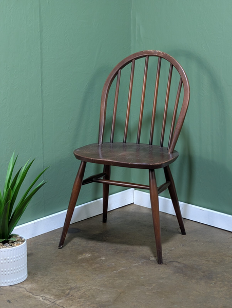 Ercol Windsor Hoop Back Dining Chair Mid Century Single Chair | Ercol ...