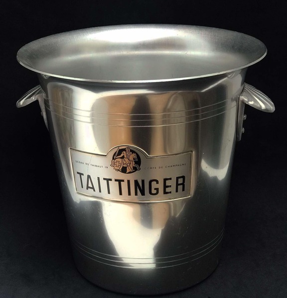Champagne Bucket Taittinger Wine Ice Bucket Vintage Cooler Wine, Bar ...