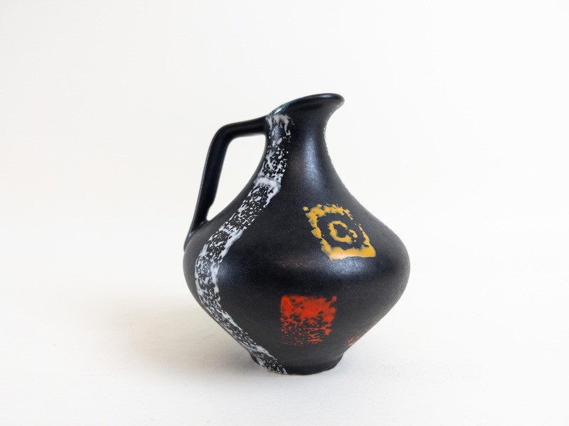 Jasba Ceramic Mini Vase West German Pottery 1950s Mid Century Ceramics ...