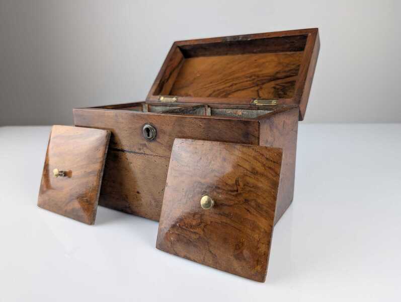 Antique Tea Box From The 19th Century | Vinterior