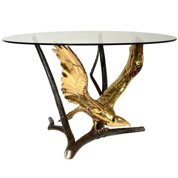 Eagle Dining Table By A. Chervet, Circa 1970 | Vinterior