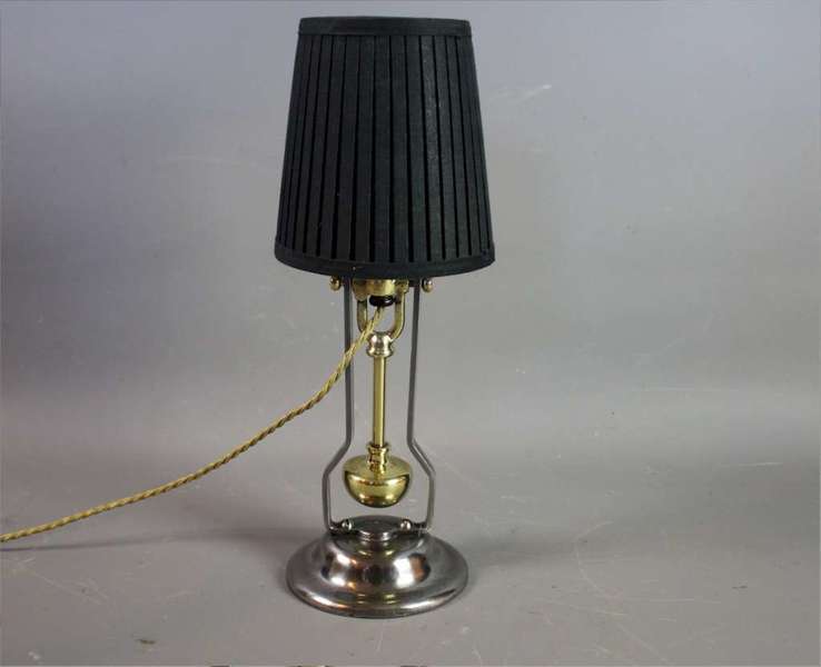 British Antique Antique Nautical Gimbal Lamp Wall Light | Vinterior