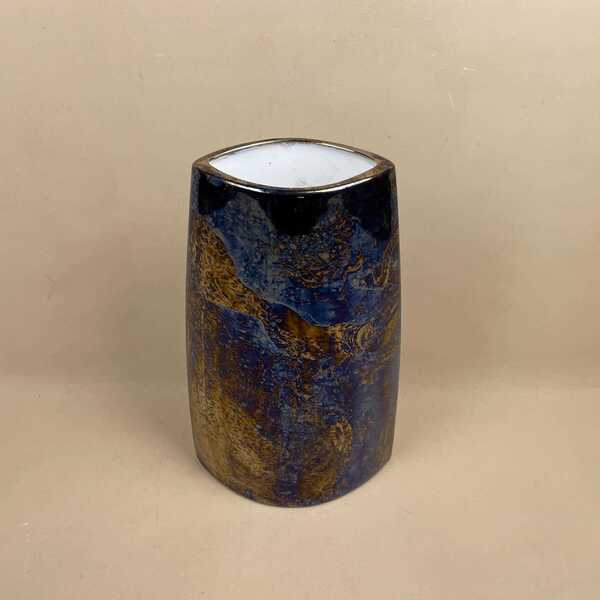 Atkinson Jones Lustreware Decorative Vase Vintage Retro Pointed Oval ...