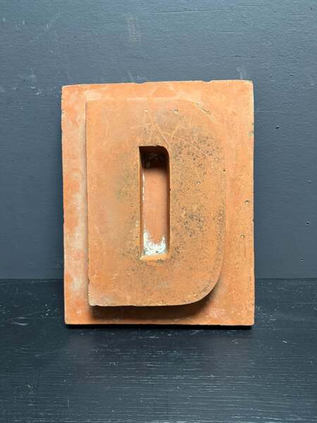 Victorian Era Terracotta Signage | Vinterior