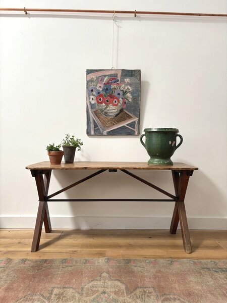 19th Century Pine Tavern Table | Vinterior