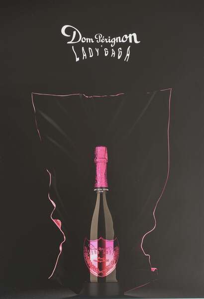 2012 Dom Perignon Champagne Lady Gaga Edition Original Vintage Poster ...