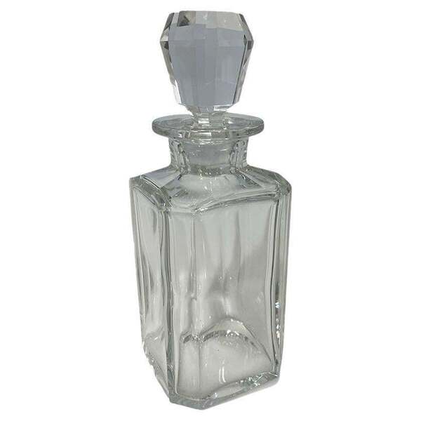 Crystal Whiskey Decanter By Val Saint Lambert, Signed | Poss Val Saint ...