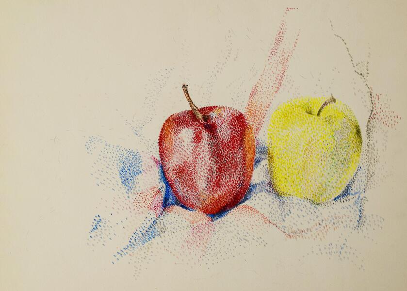 Dora Maarstudy Of Apples Still Life French Surrealism Pointillism ...