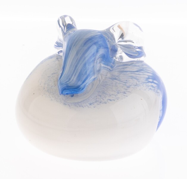 Mid Century Hand Blown Studio Glass Paperweight Modelled As A Ram Sheep ...