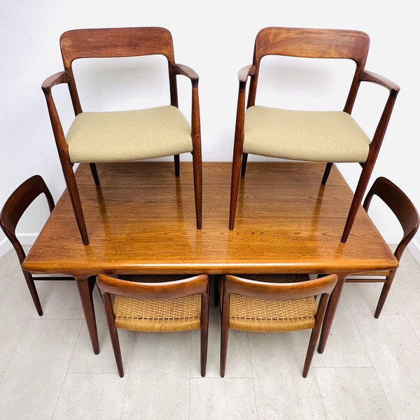 Danish Dining Set By Niels Otto Møller | Vinterior