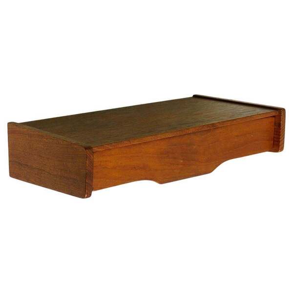 Small Scandinavian Floating Teak Chest Of Drawers | Vinterior