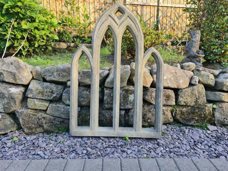 Church Triple Arch Window Vintage English Stone Delivery Available Via ...