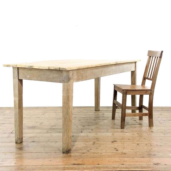 Rustic Antique Pine Kitchen Farmhouse Table | Kitchen Table | Antique Dining Table | Antique ...